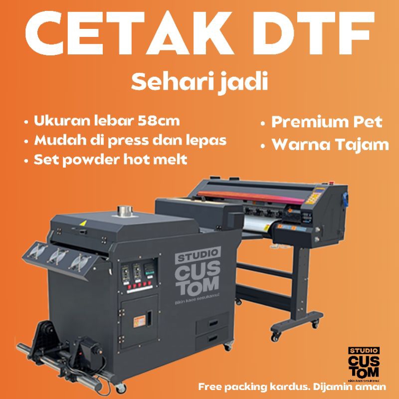Jual Jasa Print Sablon DTF 58x100cm Cetak Digital Printing 1 hari jadi ...