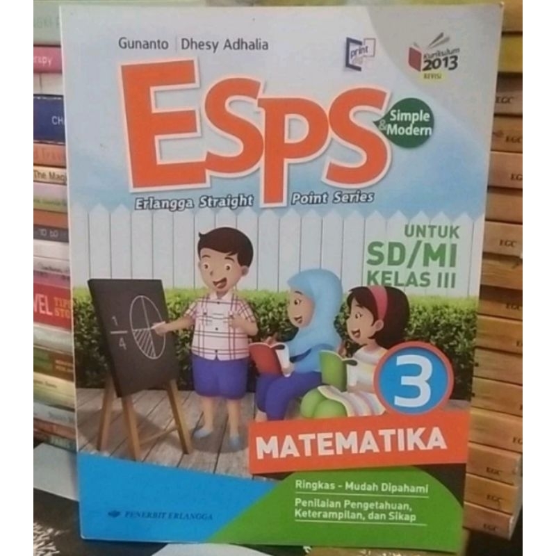 Jual esps matematika untuk kelas 3 SD by gunanto | Shopee Indonesia
