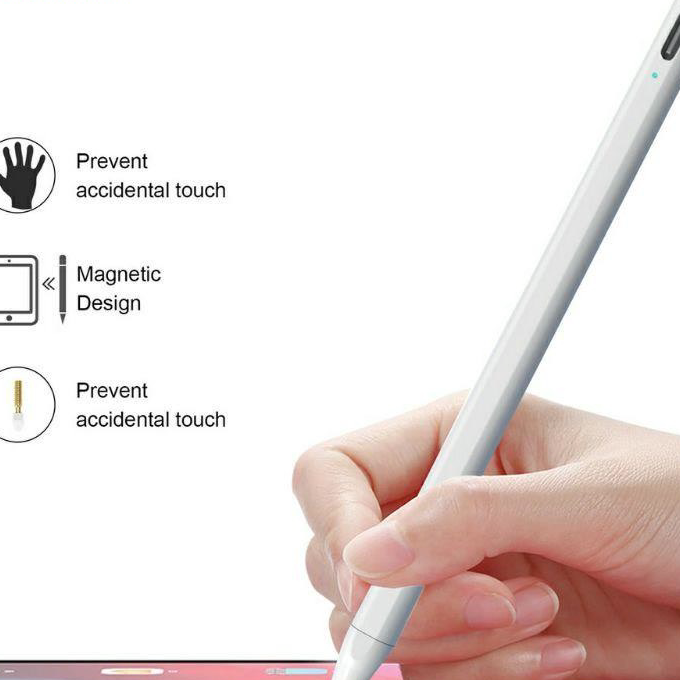 Jual PRODUK TREND Stylus Pen Ipad Gen 2 Stylus Pencil With Palm ...