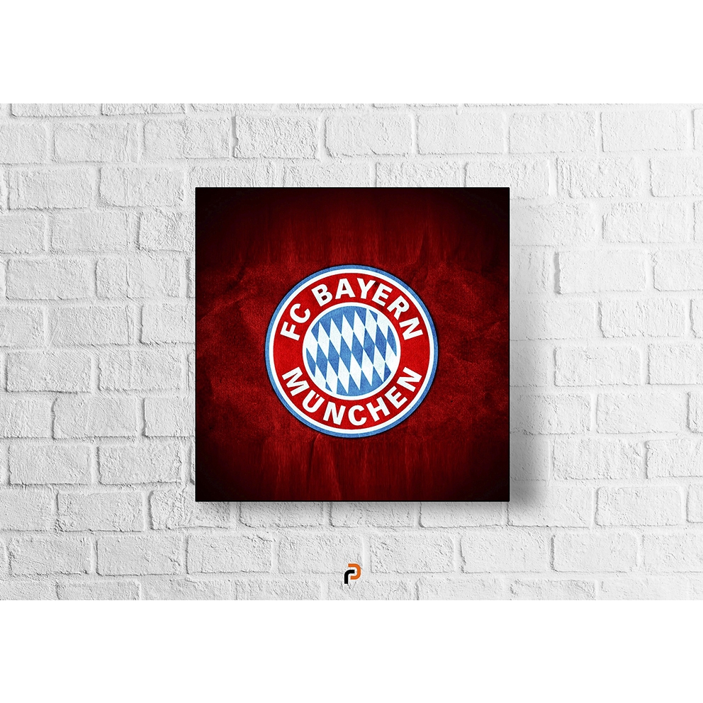 Jual Poster Sepak Bola Bayern Munchen 7 Termasuk Frame Siap Pasang ...
