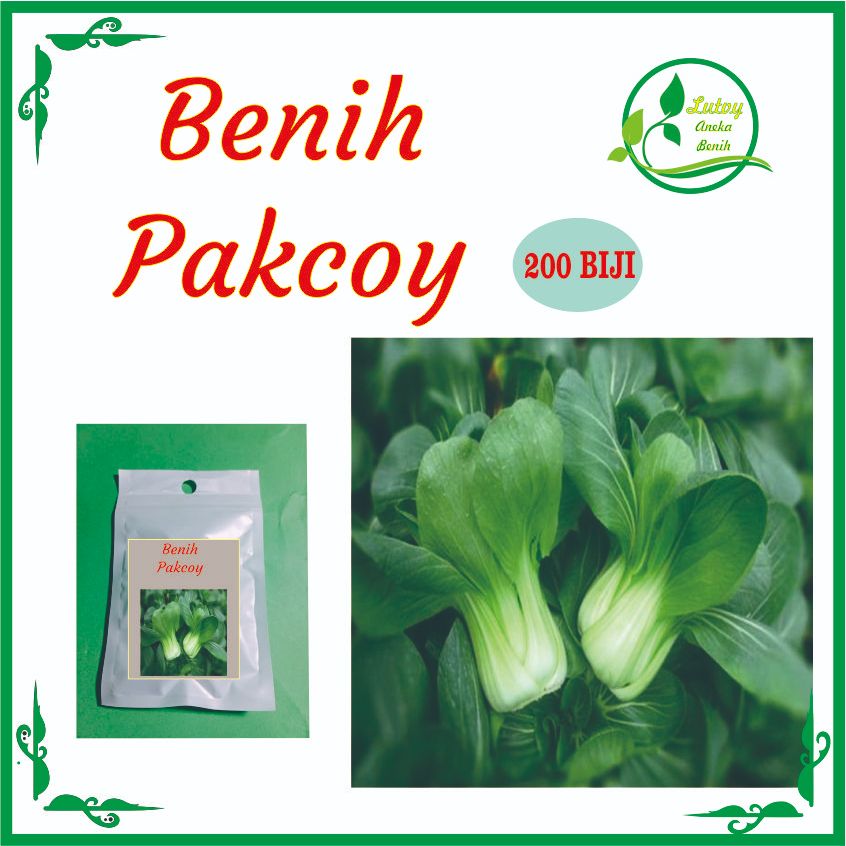 Jual BENIH PAKCOY HIJAU ISI 200 BIJI | Shopee Indonesia
