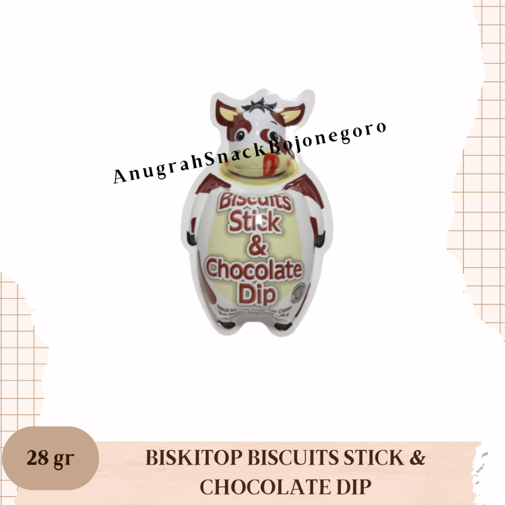 Jual Biskitop Biscuits Stick & Chocolate Dip 28gr | Shopee Indonesia