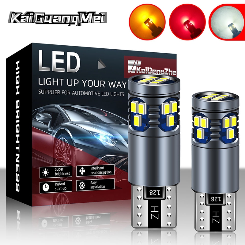 Jual 2PCS Lampu LED Interior Mobil T10 18smd W5W 194 168 12v Untuk Plat ...