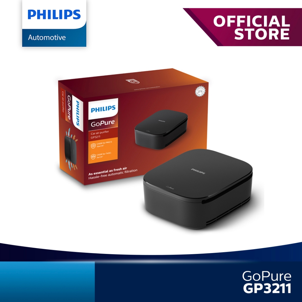 Jual Philips GoPure GP3211 Pembersih Udara Interior Mobil. | Shopee ...
