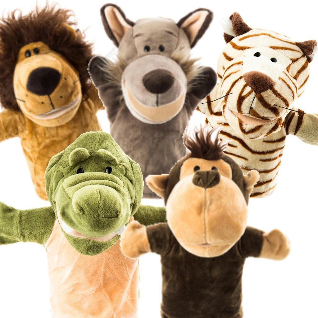 Jual Boneka Tangan Anak Binatang Animal Hand Puppet Doll Import lion ...