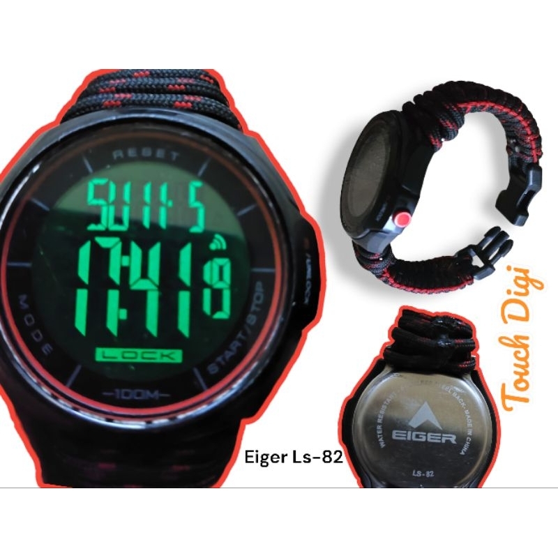 Jual Jam Eiger LS-82 (touch digi) | Shopee Indonesia