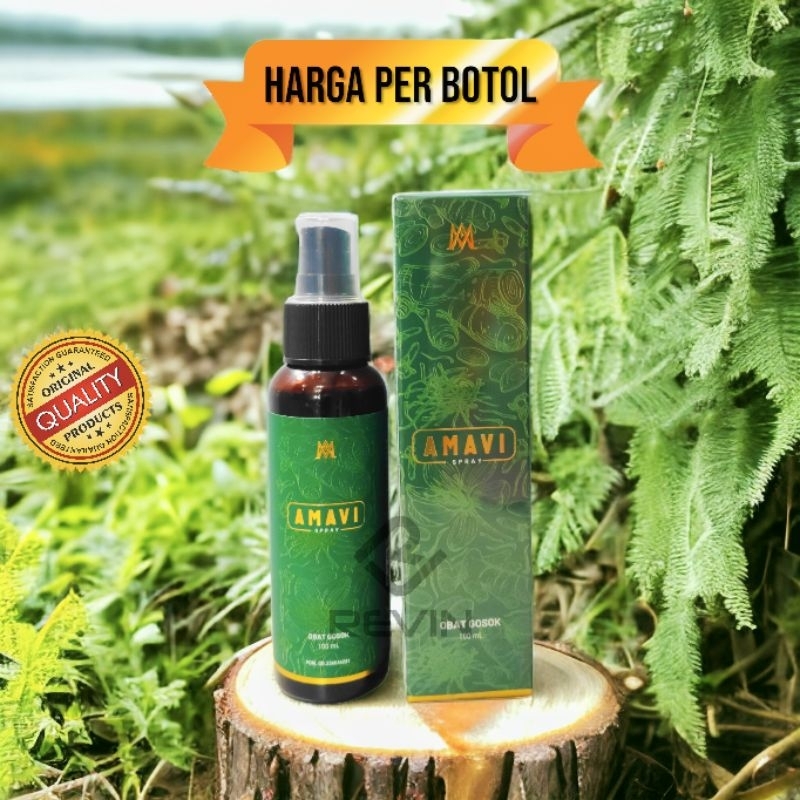 Jual AMAVI SPRAY Obat Gosok Semprot Untuk Mengatasi Memar Pegal Linu ...