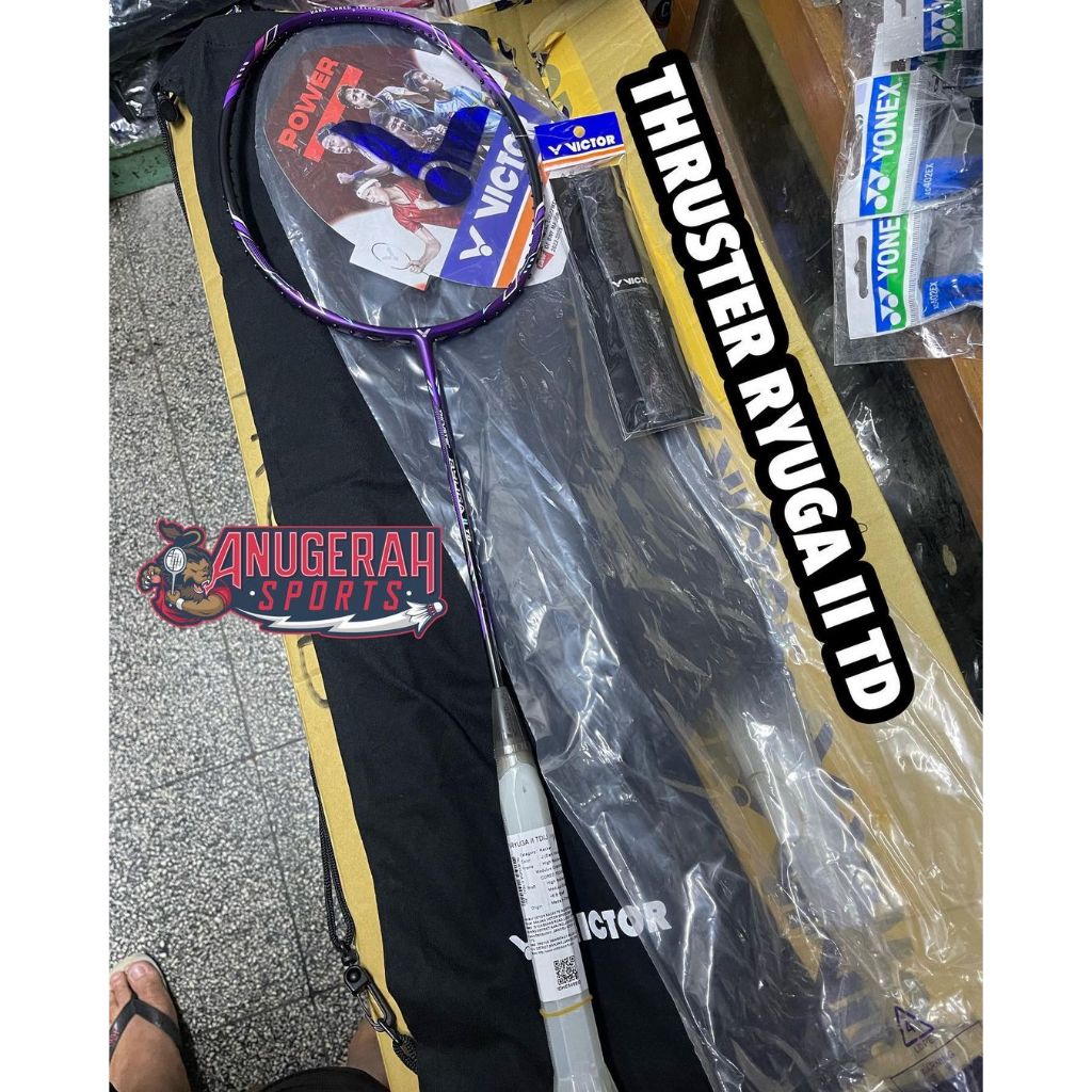 Jual Raket Badminton VICTOR THRUSTER RYUGA II TD / TK-RYUGA II TD ...