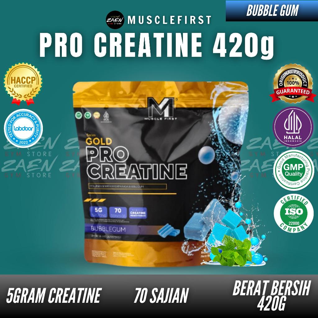 Jual M1 MuscleFirst Gold Pro Creatine 420 Gram Creatine Monohydrate | Shopee Indonesia