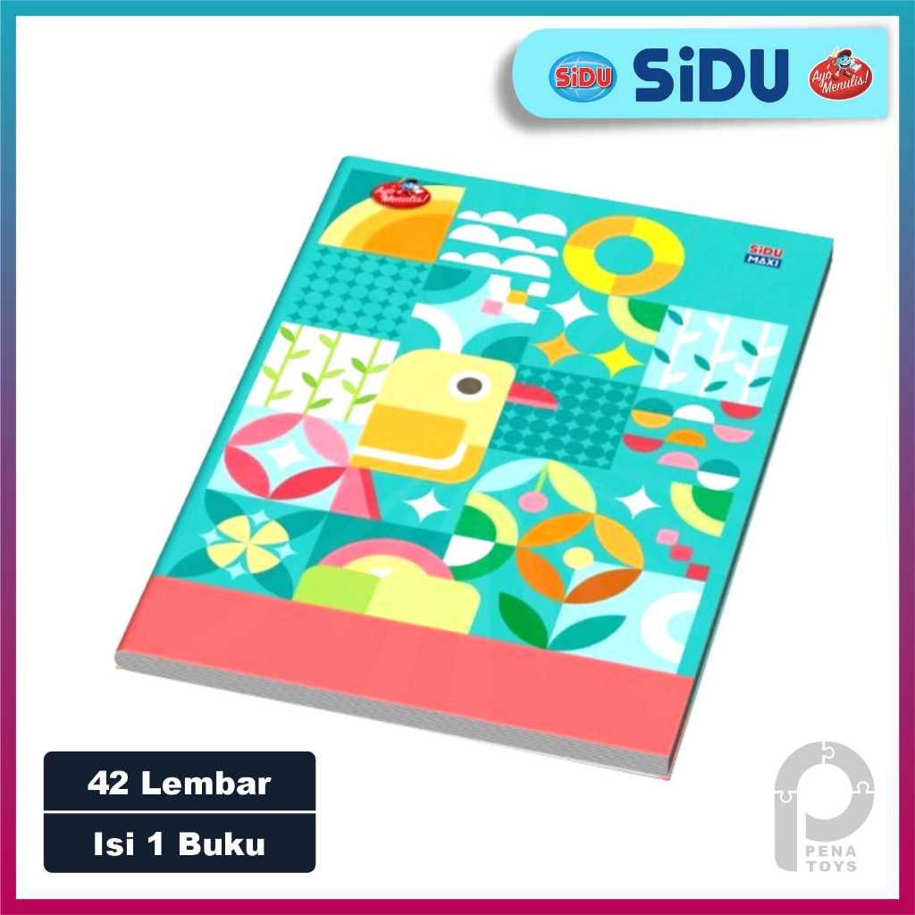 Jual Buku Tulis SIDU 42 Lembar Maxi - Satuan | Shopee Indonesia