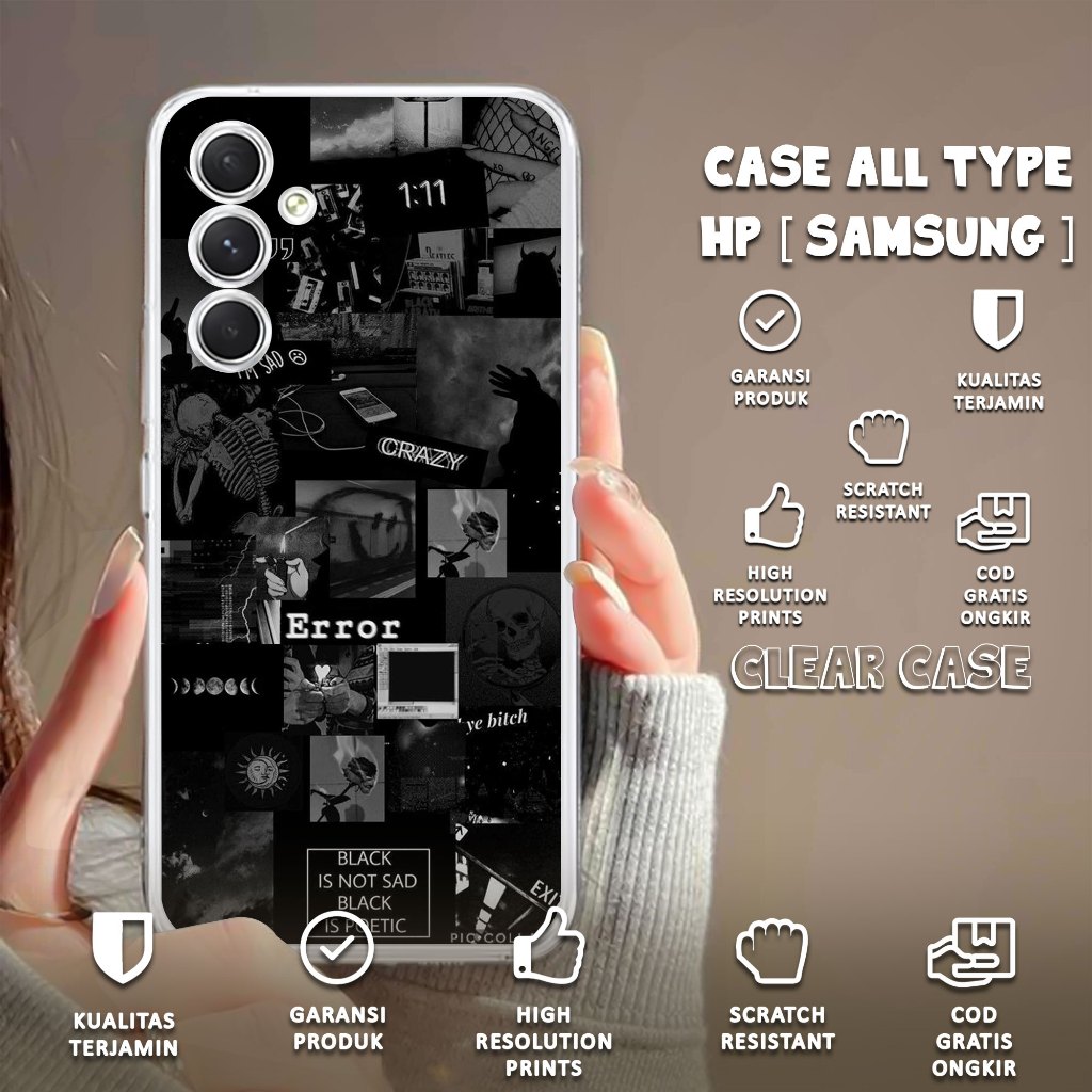 Jual CASE SAMSUNG S23 S23 FE S20 S20+ S21+ S21 FE S22 ULTRA Motif AEST - Clear Case Softcase ...