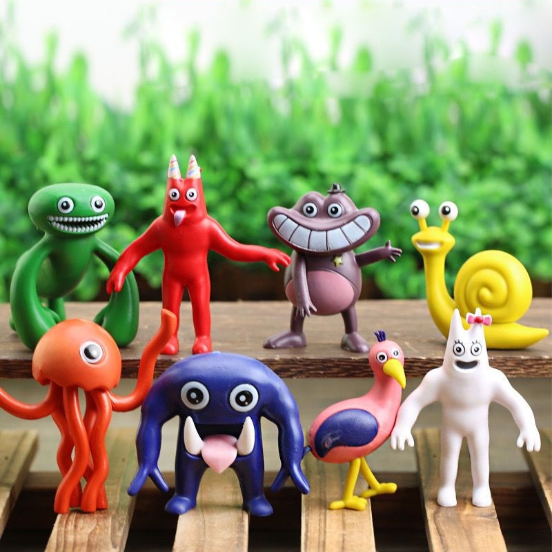 Jual 8pcs Boneka Monster Taman, Dekorasi, Mainan Anak Mainan Lucu ...