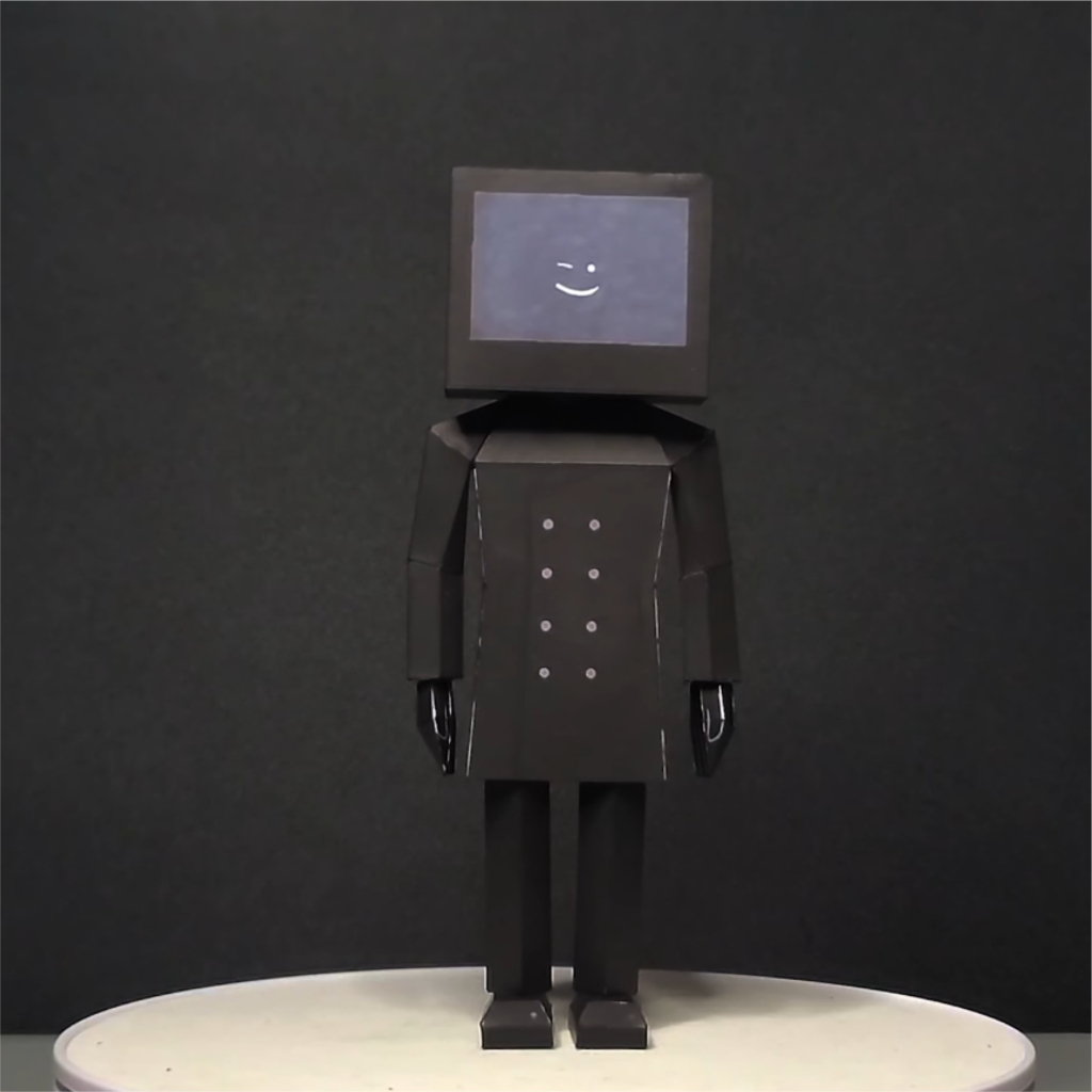 Jual 3D Papercraft Figure TV Man Skibidi Toilet Pola Kertas DIY ...