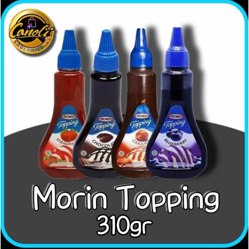 Jual Morin topping caramel coklat strawberry blueberry | Shopee Indonesia