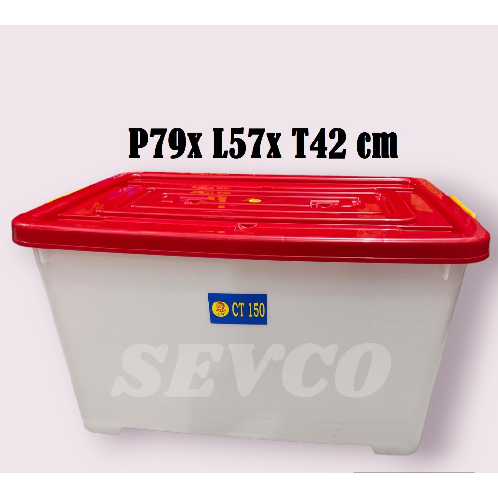 Jual Container Box CT-150 GM / Kotak penyimpanan Serbaguna 150L ...