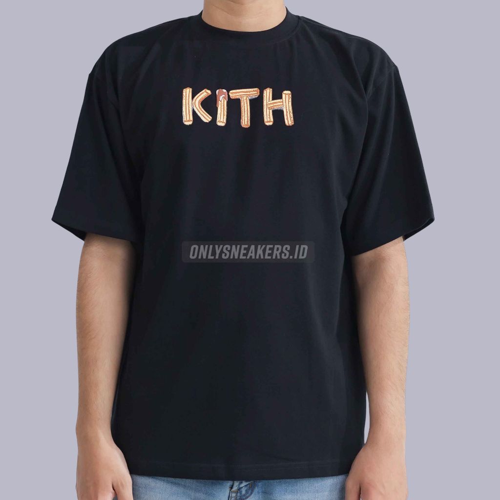 Jual KITH TREATS CHURROS BLACK TEE (100% AUTHENTIC) | Shopee Indonesia