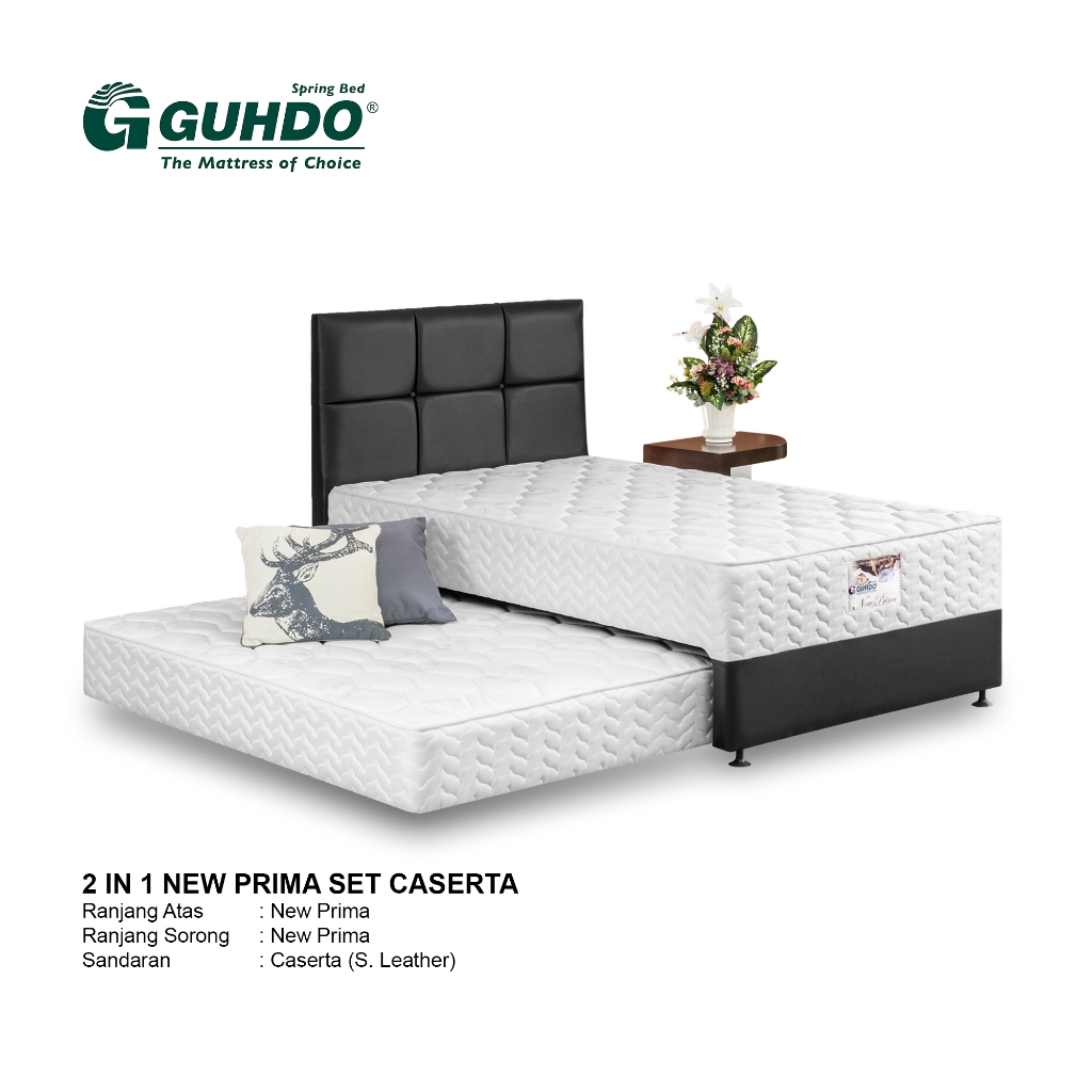 Jual Kasur Springbed Guhdo New Prima 2 in 1 - kasur sorong Guhdo spring bed kasur tingkat ...