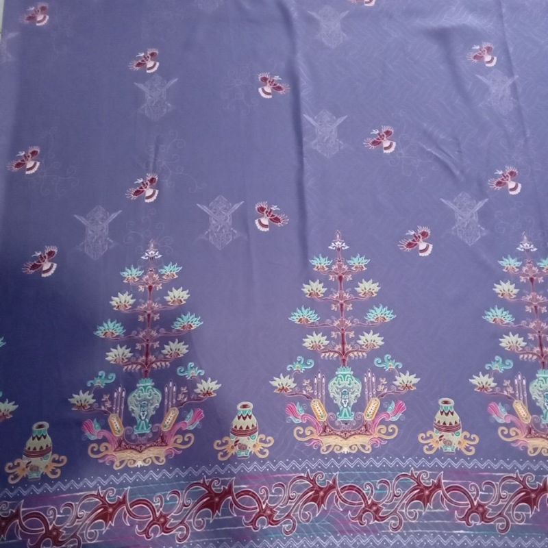Jual kain batik khas kalteng harga per setengah meter atau 50cm ...