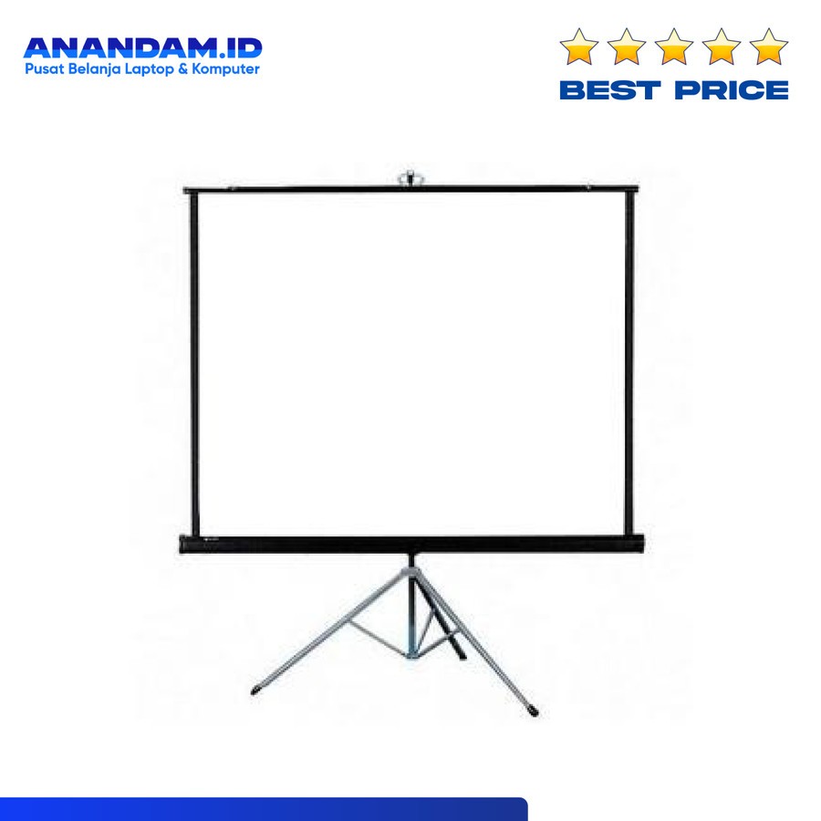 Jual TRIPOD SCREEN 70 INCH 1:1 LAYAR PROYEKTOR Tripot Pixel Screen ...
