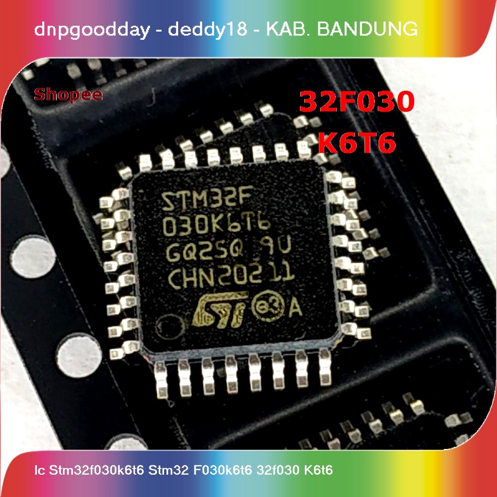 Jual ic stm32f030k6t6 stm32 f030k6t6 32f030 k6t6 | Shopee Indonesia