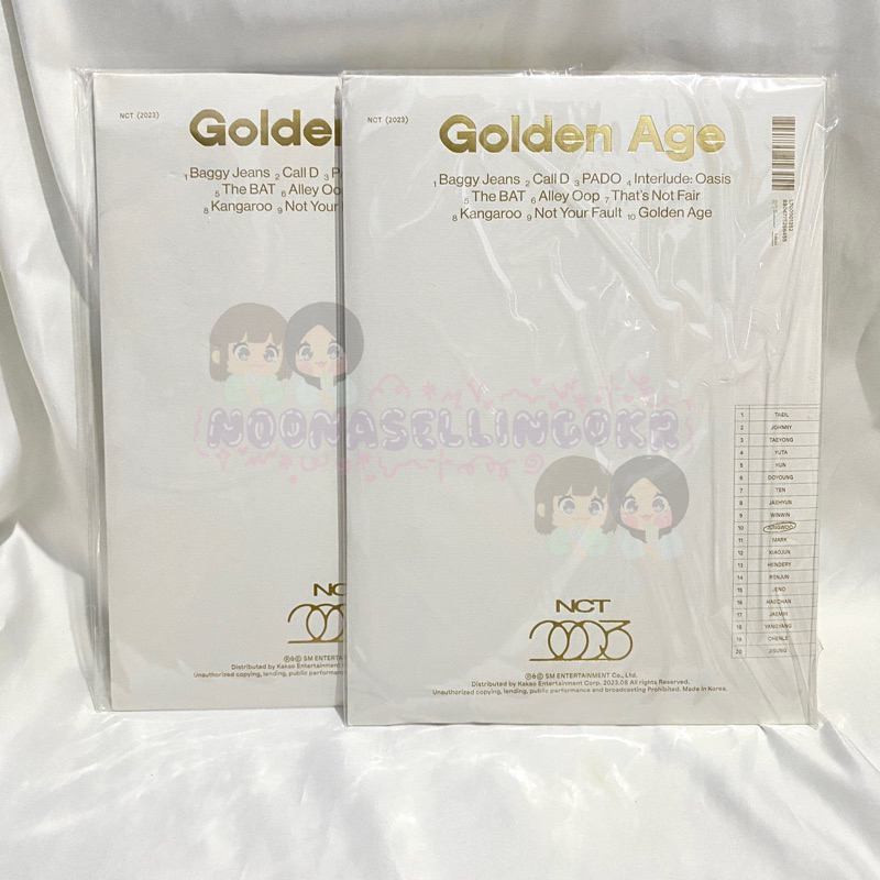 Jual [READY STOCK] NCT 2023 ALBUM GOLDEN AGE SEALED - COLLECTING VER JAEHYUN JUNGWOO | Shopee ...