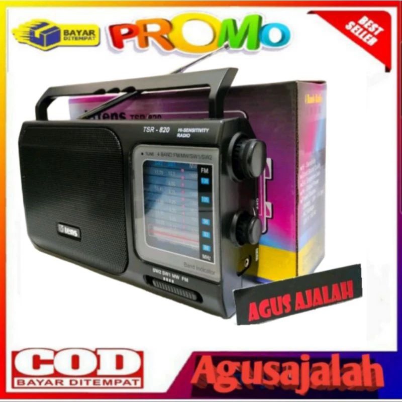 Jual TENS+TSR 820 RADIO RODJA FM MW SW 100% ORIGINAL | Shopee Indonesia