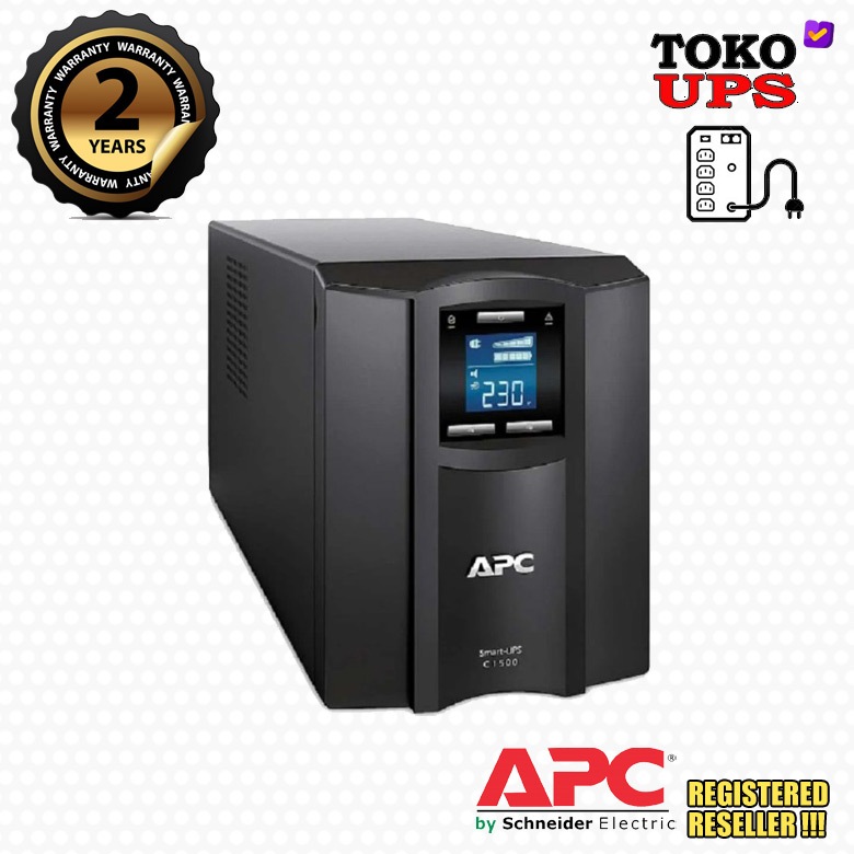 Jual UPS APC SMC1500I 1500VA 900W APC Smart-UPS 1500VA LCD 230V Tower | Shopee Indonesia