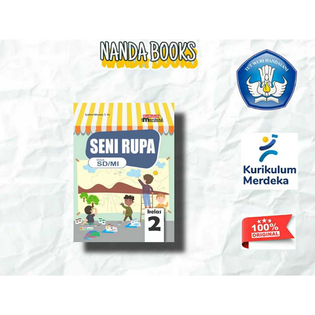 Jual Buku Siswa Seni Rupa SD/MI Kelas 2 Kurikulum Merdeka Wahana karya Jaya | Shopee Indonesia