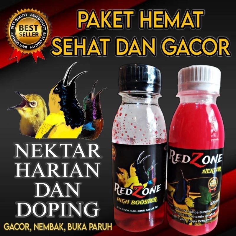 Jual REDZONE PAKET HEMAT NEKTAR DAN DOPING SOGON, KONIN, PLECI | Shopee ...