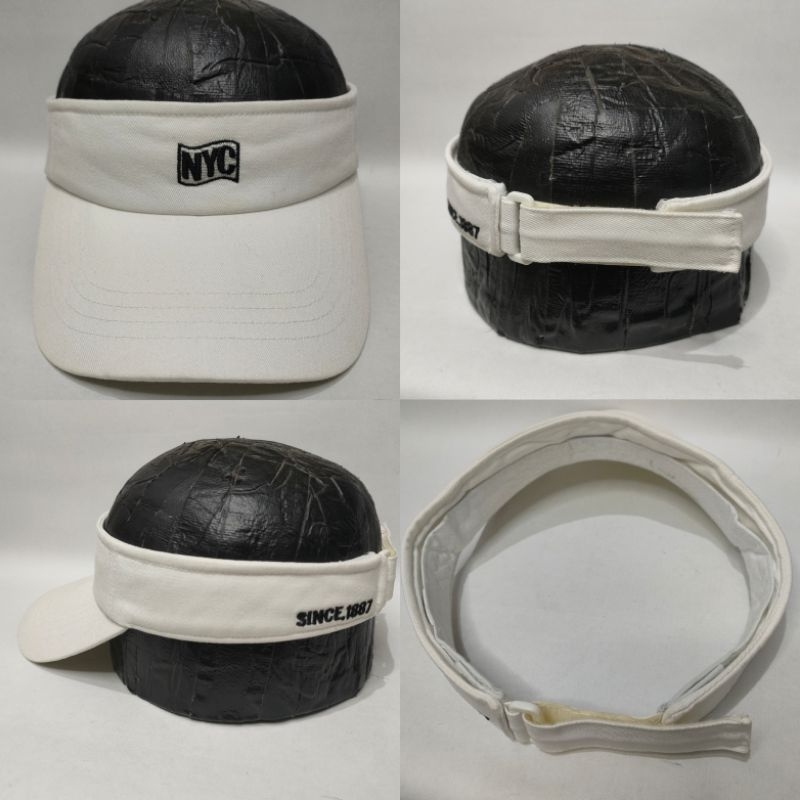 Jual topi orginal olahraga senam / running second branded | topi bolong ...