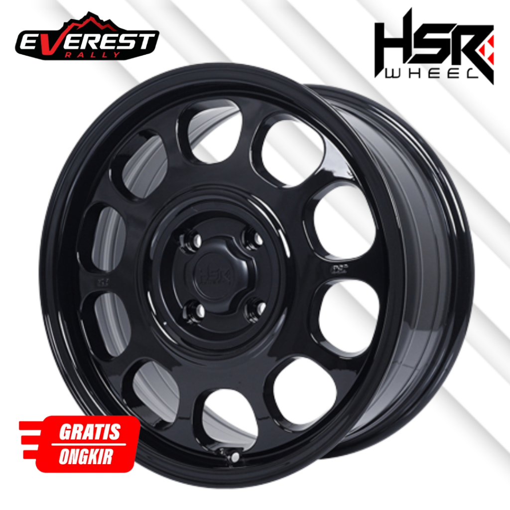 Jual VELG RACING MODEL RETRO BUAT KIJANG RING 17 LEBAR 75 GLOSSY BLACK ...