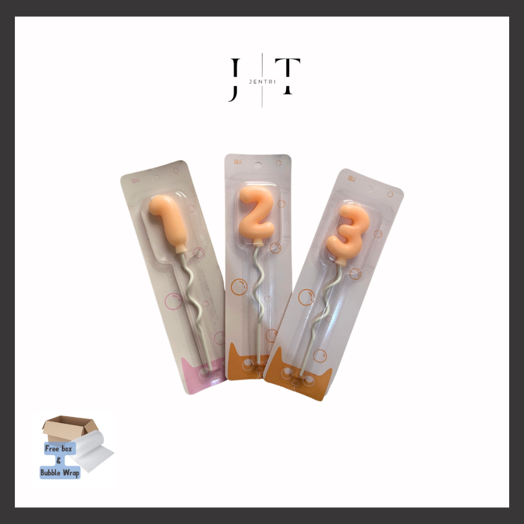 Jual LILIN ANGKA LILIN ULANG TAHUN LILIN BIRTHDAY CANDLES CAKE TOPPER ...