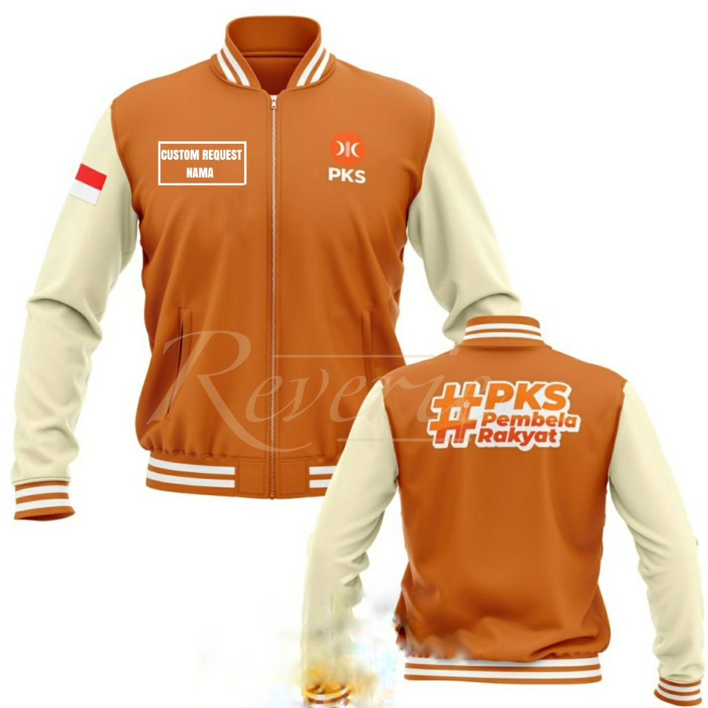 Jual JAKET PKS BISA CUSTOM NAMA BONUS TOPI PARTAI KEADILAN SOSIAL ...