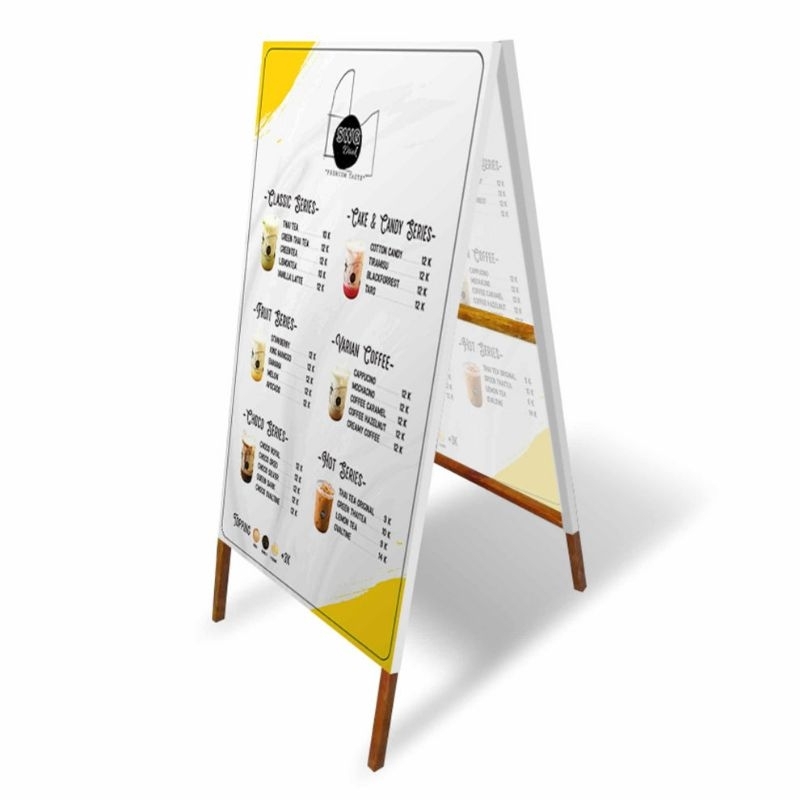 Jual Stand Banner - Standing Banner Lipat Menggunakan Engsel 2 sisi ...