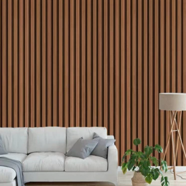 Jual Baru Solusi Dekorasi Sticker Dinding Kayu Salur - 45cm x +-8m - Wallpaper Motif Wallpanel ...