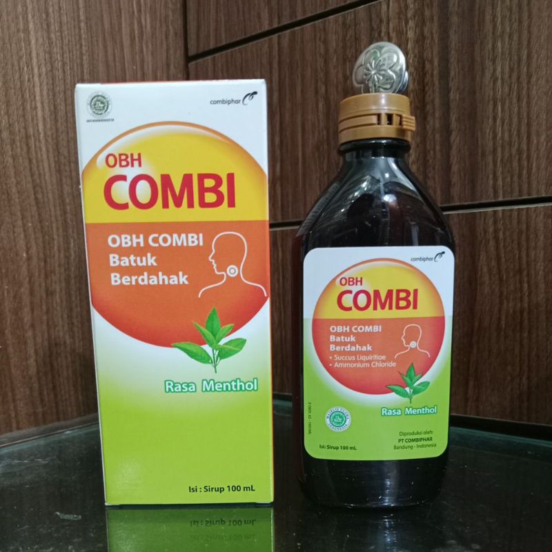 Jual OBH Combi Batuk Berdahak 100 ml - Menthol/Madu | Shopee Indonesia