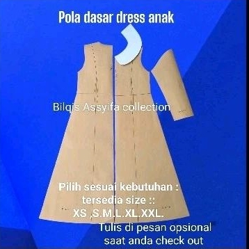Jual POLA DASAR GAMIS ANAK | Shopee Indonesia