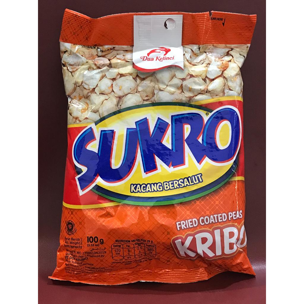 Jual Sukro Kacang Kribo 100g - Kacang Salut Kacang Oven Sukro | Shopee ...