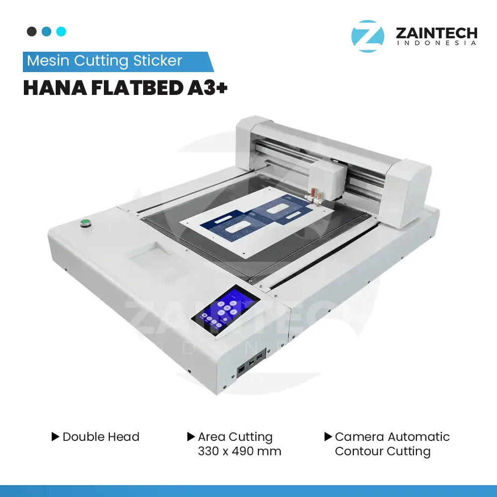 Jual Mesin Cutting Sticker HANA Flatbed A3+ | Cutting Sticker Flatbed ...