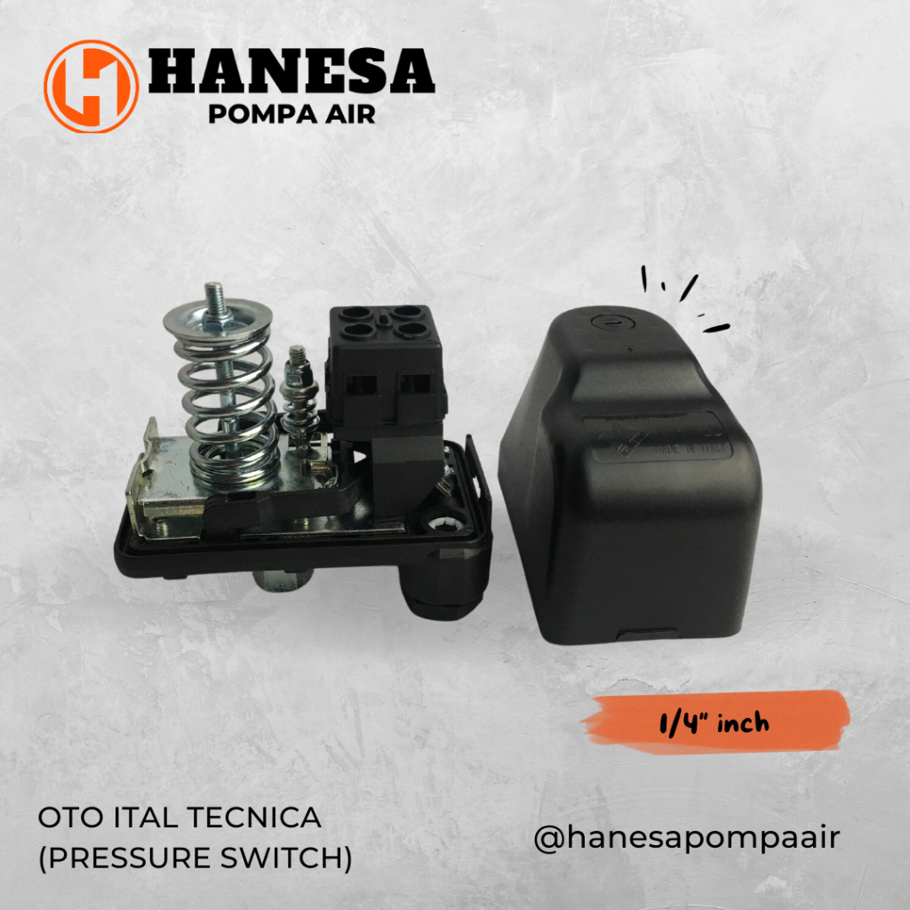 Jual Otomatis Ital Tecnica (Pressure Switch) 1/4" inch | Shopee Indonesia