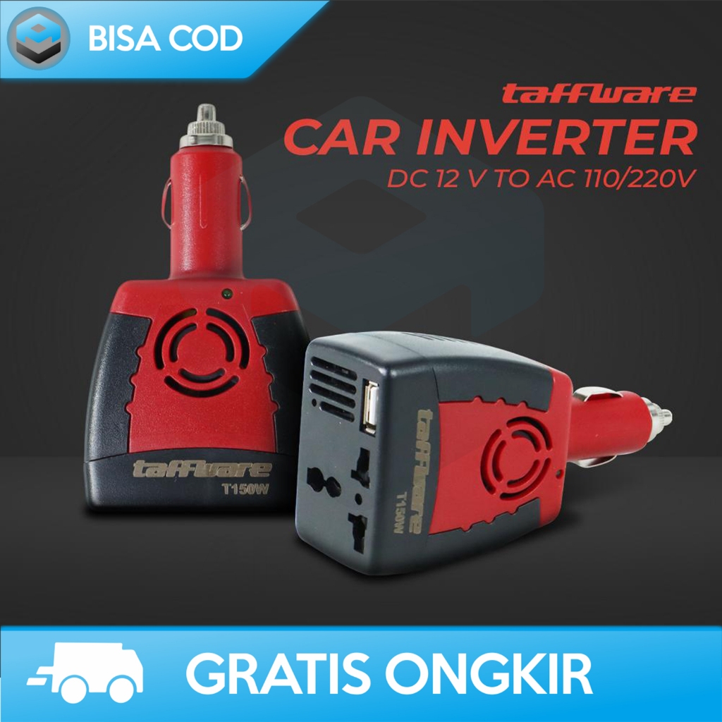 Jual COLOKAN MOBIL USB KE COLOKAN BIASA 3 LUBANG GEPENG TANPA KABEL 12 ...