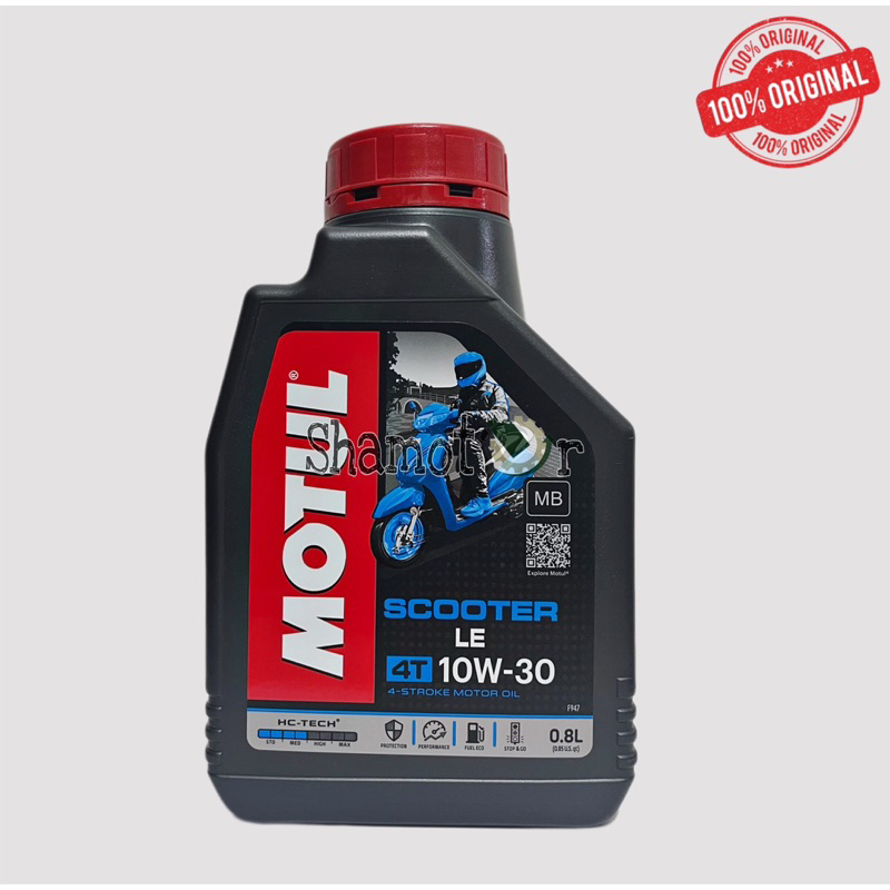 Jual Oli Motul Matic Scooter Le 10w-30 0,8L | Shopee Indonesia