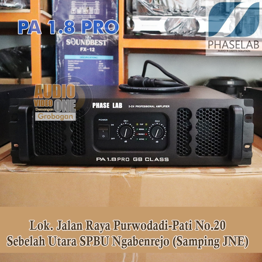 Jual Power Phase Lab PA 1.8 PRO Power Amplifier Class GB Original ...