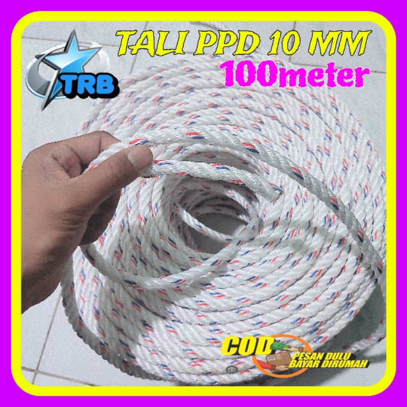 Jual TALI PPD 10MM 100 METER,Tali tambang 10mm pengikat barang truck ...
