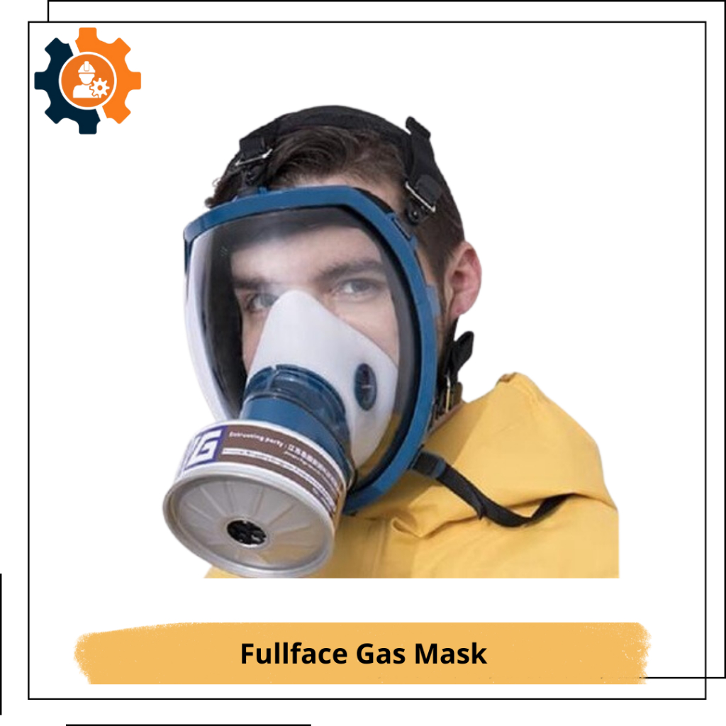 Jual Full Face Gas Mask Single Filter Tank - Masker Respirator Gas ...
