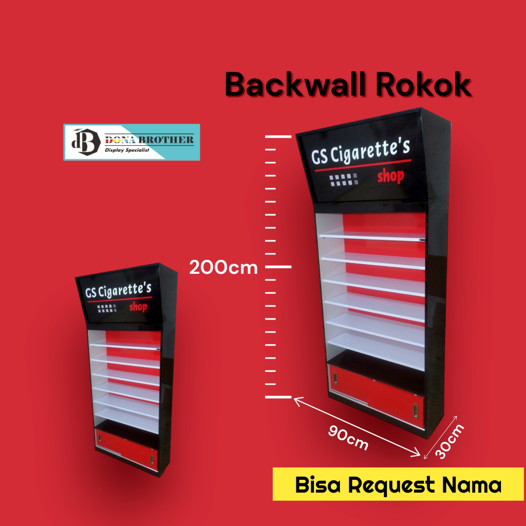 Jual backwall minimarket | Shopee Indonesia