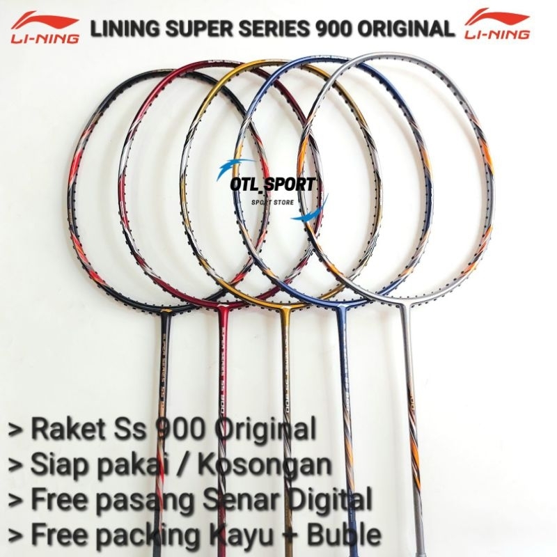 Jual Raket Badminton Lining Super Series 900 Original | Shopee Indonesia