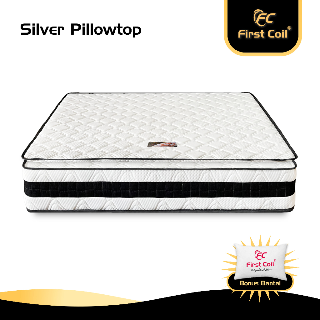 Jual First Coil Springbed Silver Pillowtop - Hanya Kasur Springbed ...