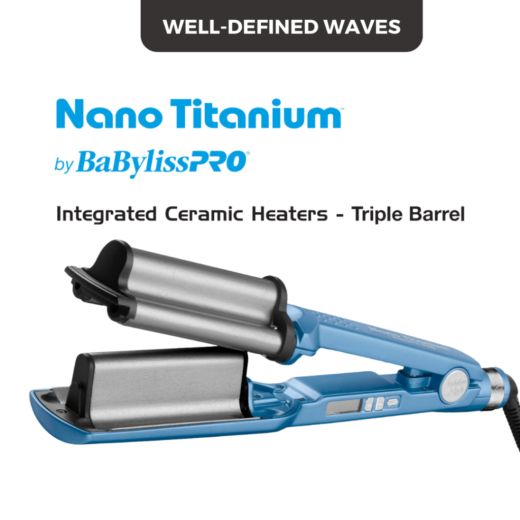 Jual BaBylissPro Smooth and Shiny Waves Nano Titanium BAB2469TTH | Catokan Gelombang | Shopee ...