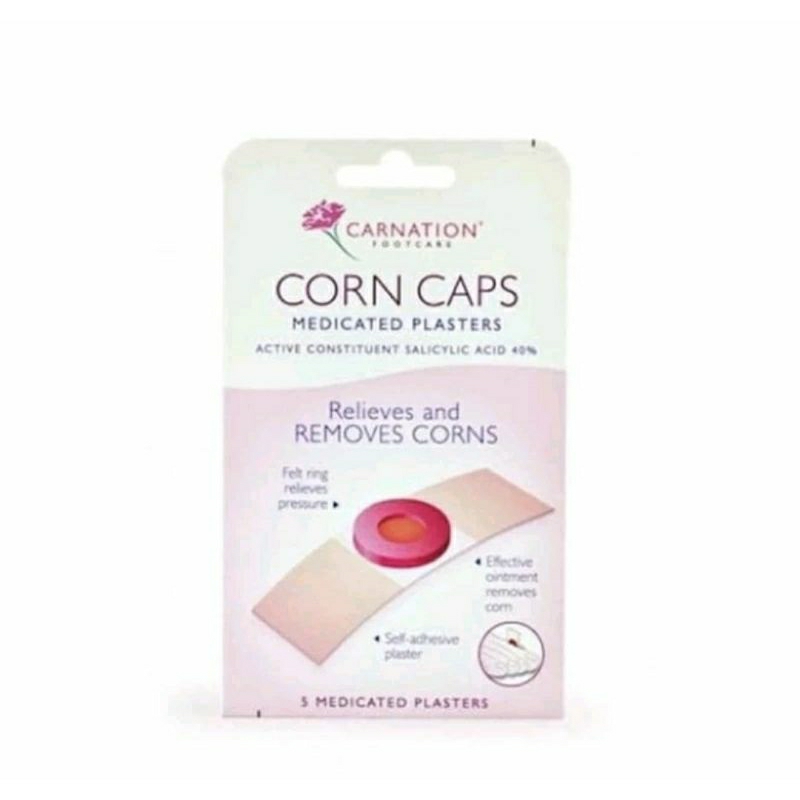 Jual Carnation Footcare Corn Caps Plaster/Plaster Mata Ikan | Shopee ...